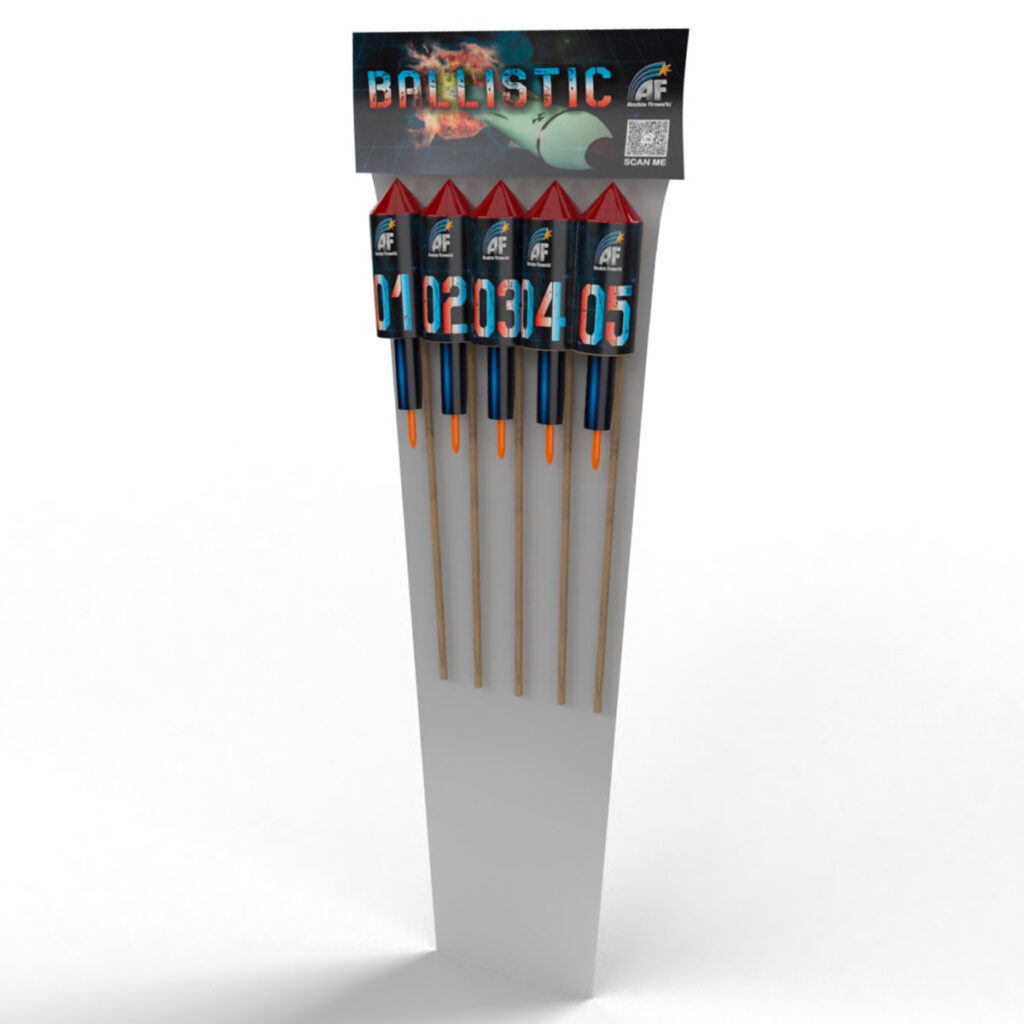 Ballistic Rockets A1RD – Tapps Fireworks